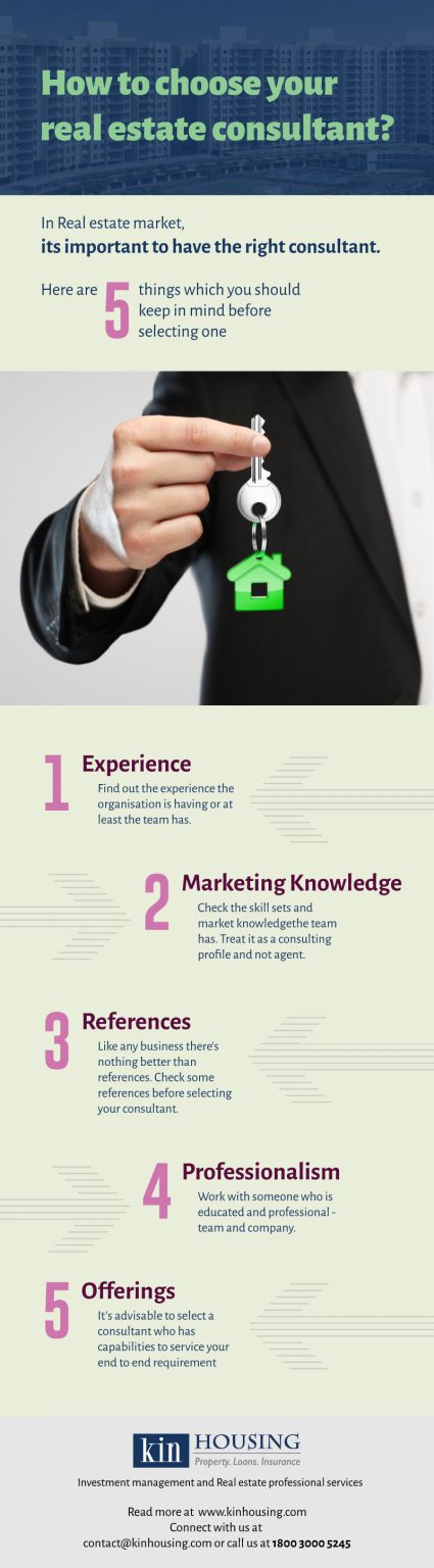 How to select your real estate consultant? - Pin Click Blog
